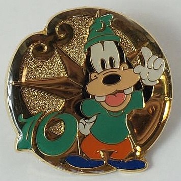 14406 - 10th Anniversary - Gold Coin - Goofy - Tokyo DisneySea Abu's ...