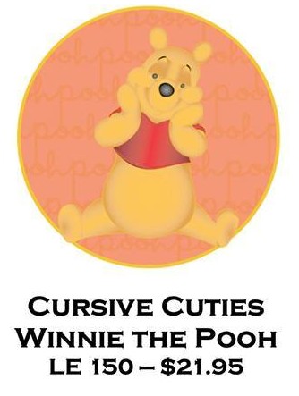 4696 - Winnie the Pooh (SURPRISE RELEASE) - Cursive Cuties Series ...