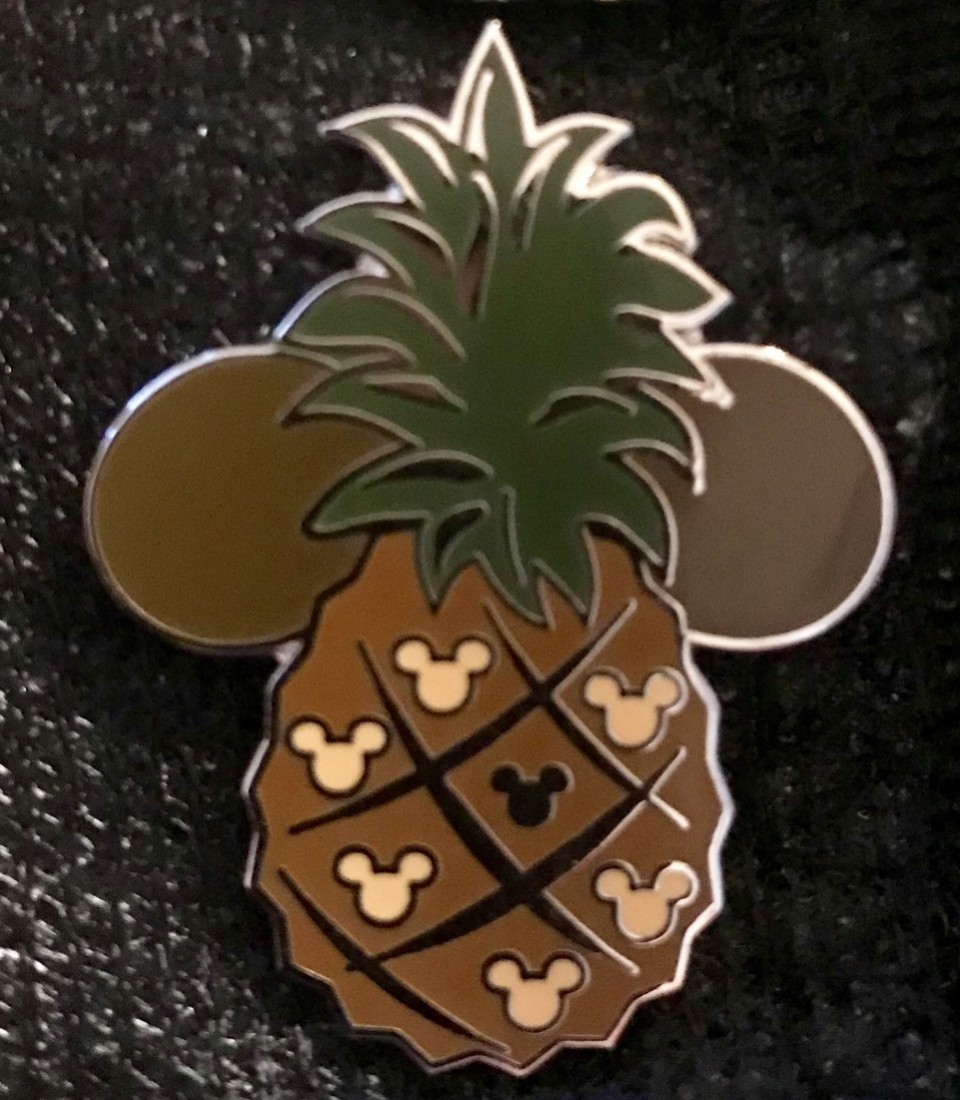 17423 - Pineapple - WDW Hidden Mickey Series 2008: Fruit Mickey Icons ...