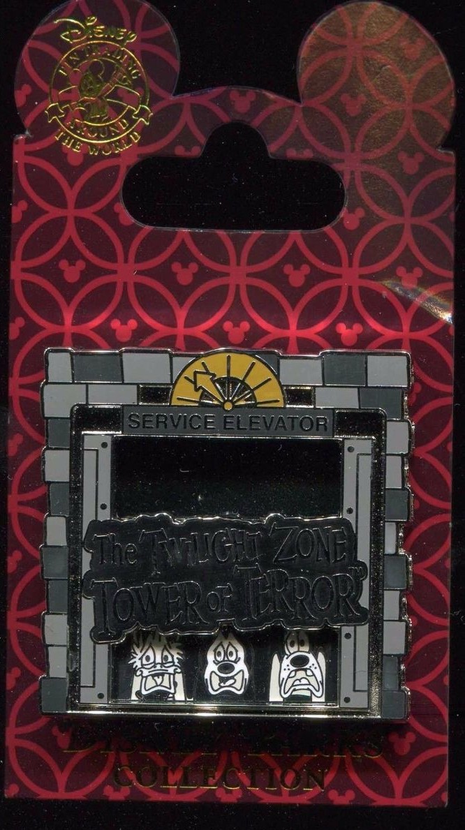 Tower of terror Service Elevator w/ Mickey, Donald, & Goofy - Tower of ...