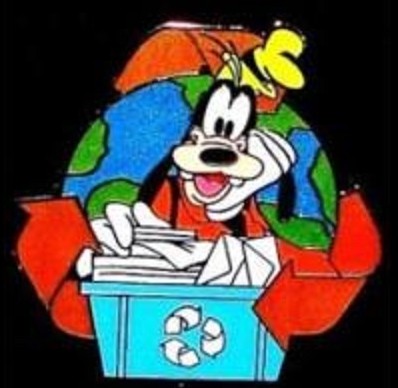 13563 - Goofy - Paper Recycling - Recycling Globe Collection - Hong ...