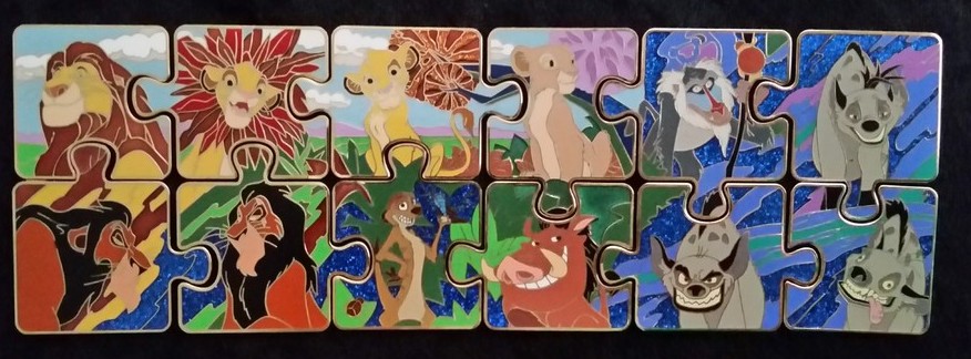 1212 - Full Set - Character Connection Mystery Collection - The Lion ...