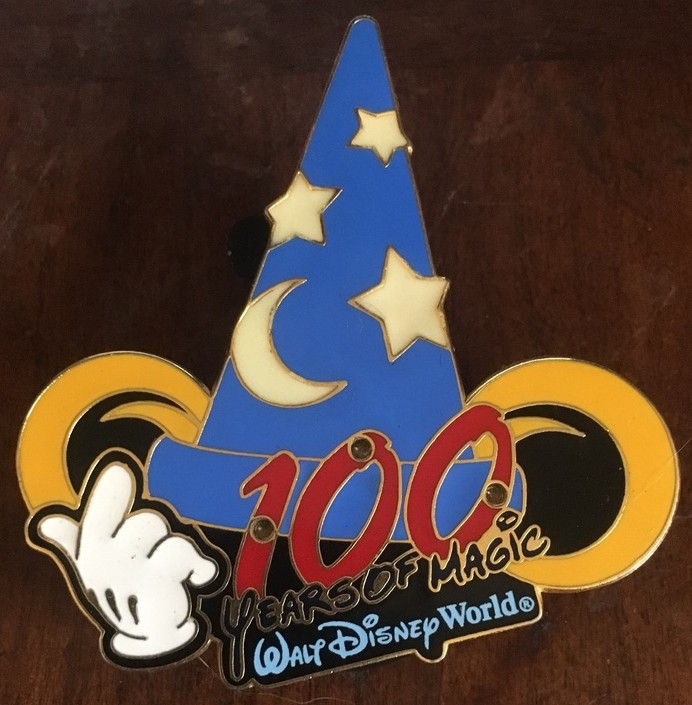 18213 - Light-Up Sorcerer Hat - 100 Years of Magic - Walt Disney World ...