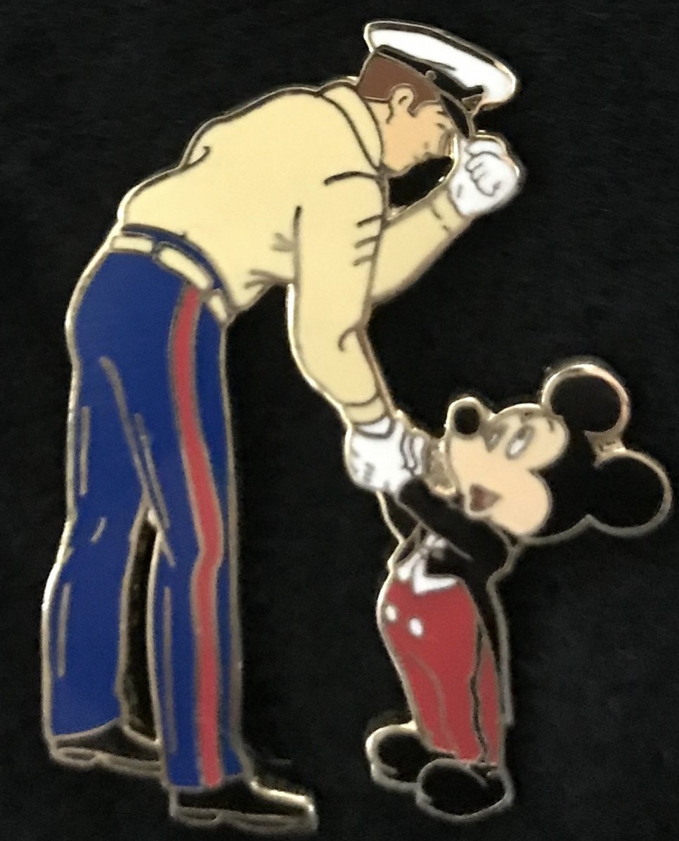 18725 - Mickey Salute to Marines - Mickey Says Thanks Series