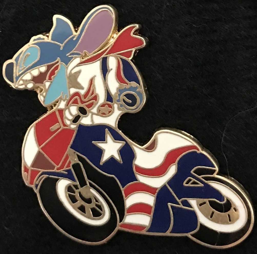 18763 - Stitch Riding a Motorcycle - Disney's Americana Deluxe Starter ...