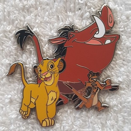 15266 - Young Simba, Pumbaa and Timon Walking - The Lion King ...
