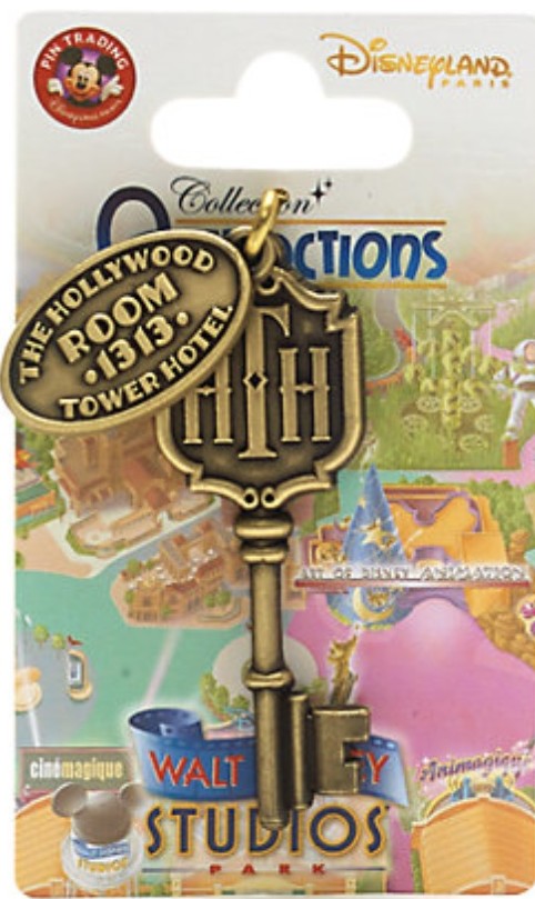 19719 - Tower of Terror - Hollywood Tower Hotel Room 1313 Key ...
