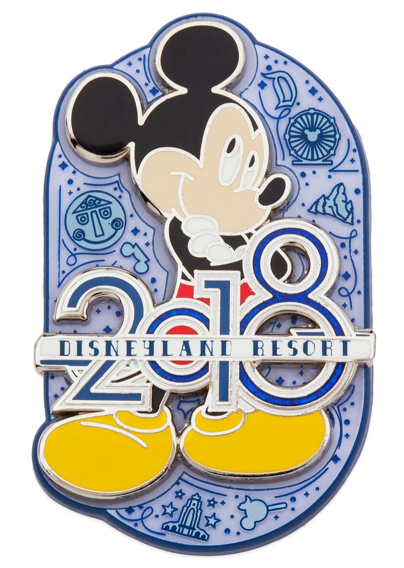 21297 - Mickey Mouse Arms Crossed Logo (Disneyland Resort) - 2018 Dated ...
