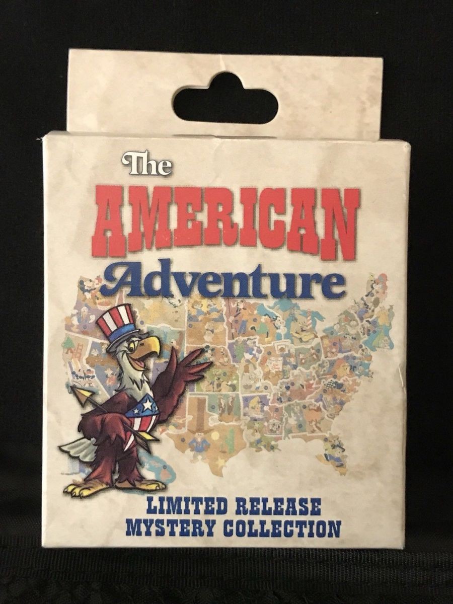 The American Adventure Map Puzzle Mystery Collection Disney Trading Pin ...