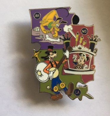 12200 - Arkansas / Louisiana / Mississippi - The American Adventure Map ...