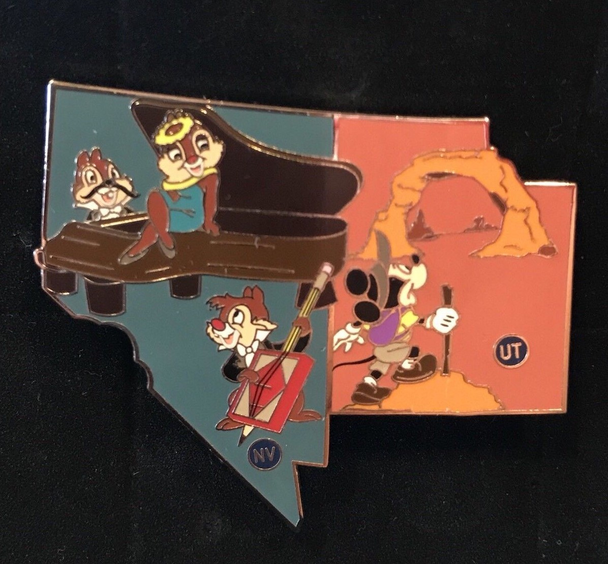 12219 - Nevada and Utah - The American Adventure Map Puzzle Mystery ...