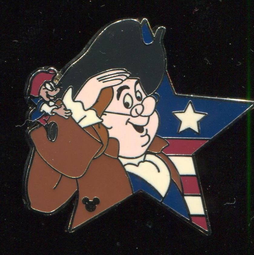 8742 - Benjamin Franklin and Amos Mouse - DLR Hidden Mickey Series 2009 ...