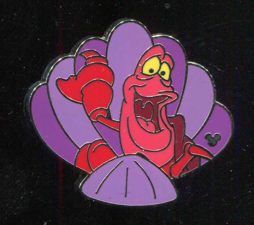 13597 - Sebastian - DLR Hidden Mickey Series 2009: The Little Mermaid ...