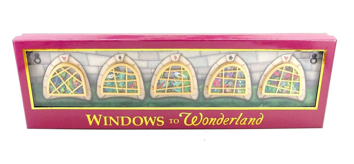 9908 - Alice in Wonderland Characters - Windows to Wonderland - Walt ...