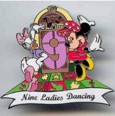 19767 - Nine Ladies Dancing - Twelve Days of Christmas 2002 Collection ...