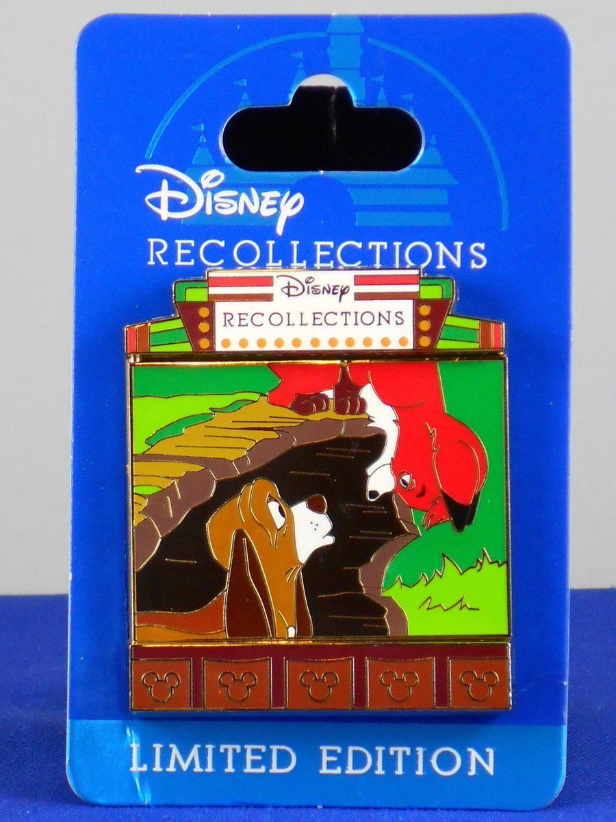 The Fox And The Hound Limited Edition Loungefly Disney Pin Disney Pins ...