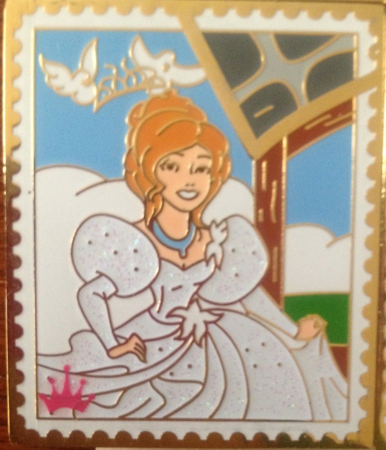 1321 - Giselle - Pin Trading Princess Stamp Collection