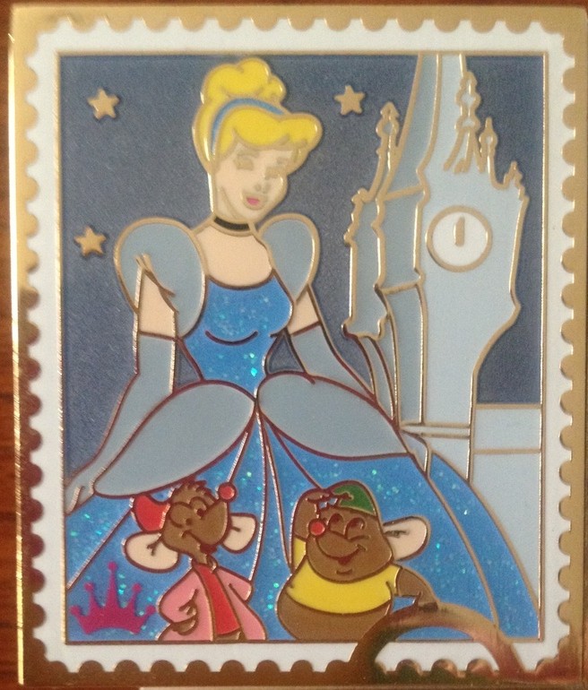 1326 - Cinderella - Pin Trading Princess Stamp Collection