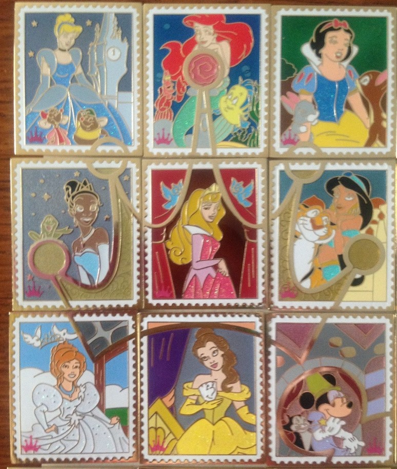 1326 - Cinderella - Pin Trading Princess Stamp Collection