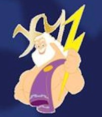 24889 - Zeus - Characters With Letters - Disney Studio Store Hollywood ...