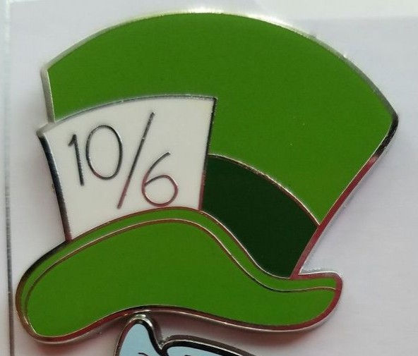 Mad Hatter's Hat - Alice in Wonderland Icons 4-pin Set | Pin & Pop