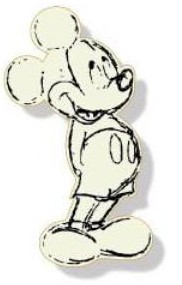 5995 - Mickey Hands Behind Back - Walt Disney's Animation Celebration ...