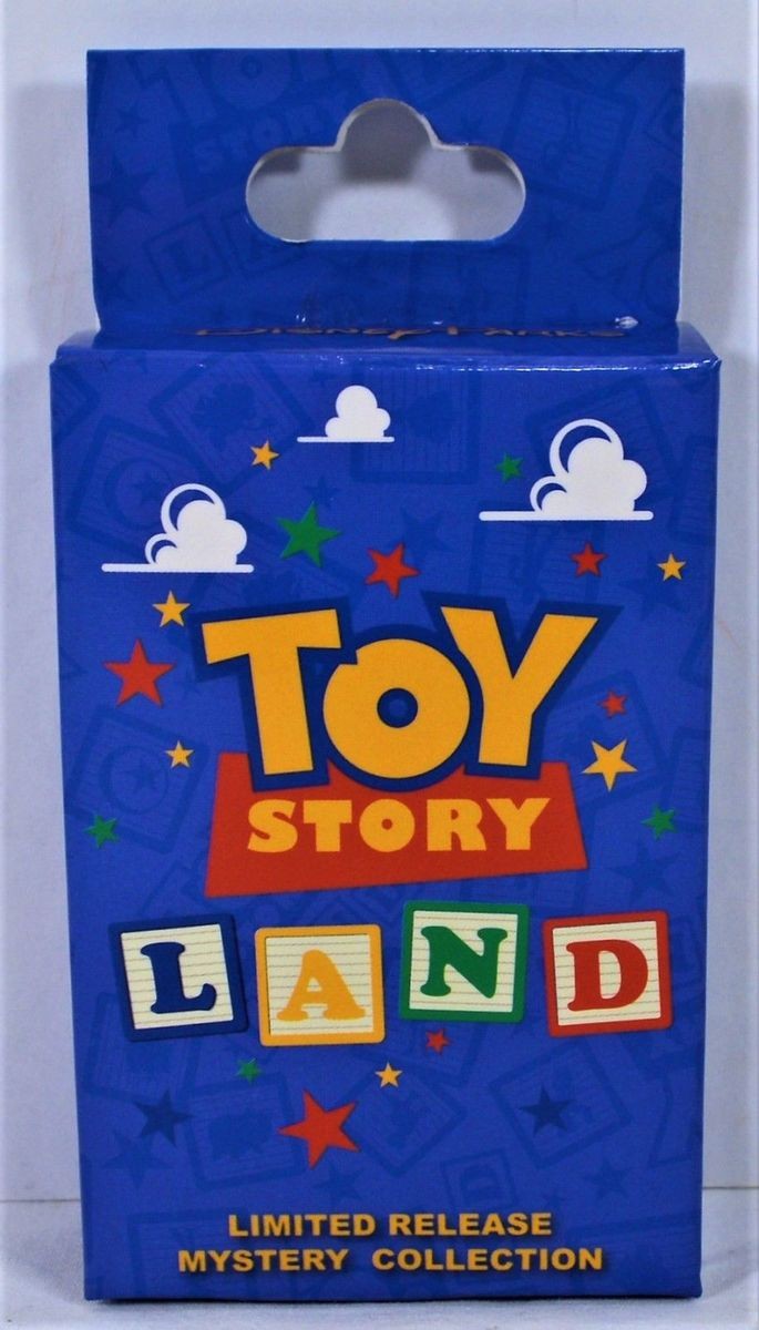 8808 - Unopened Box - Toy Story Land Mystery Pin Collection - Block ...
