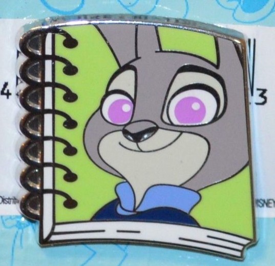 6896 - Judy Hopps - Magical Mystery Pins Series 13 - Character Notebooks