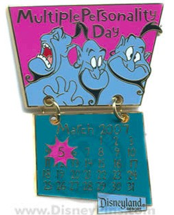 2341 - March (Multiple Personality Day) - Holidaze Calendar Dangle ...