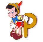 21431 - P is for Pinocchio - 2001 Alphabet Series