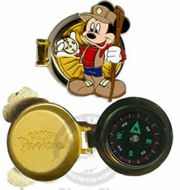 9541 - Compass Mickey Mouse - Camp Pin-e-ha-ha - Disneyland Resort ...