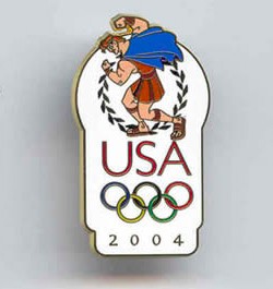 8573 - Hercules - Olympics 2004 - USA Olympic Logo