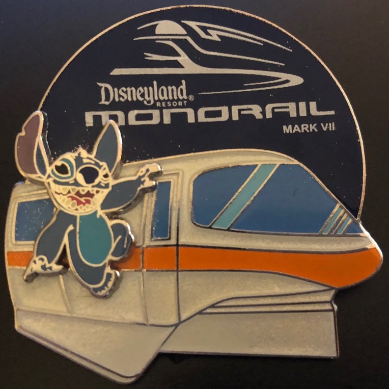 18413 - Stitch - Mark VII Monorail - Monorails - Disneyland Resort ...