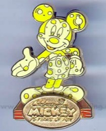 16463 - Big Cheese Mickey - Mickey's 75th Pin Quest - Disneyland Resort ...