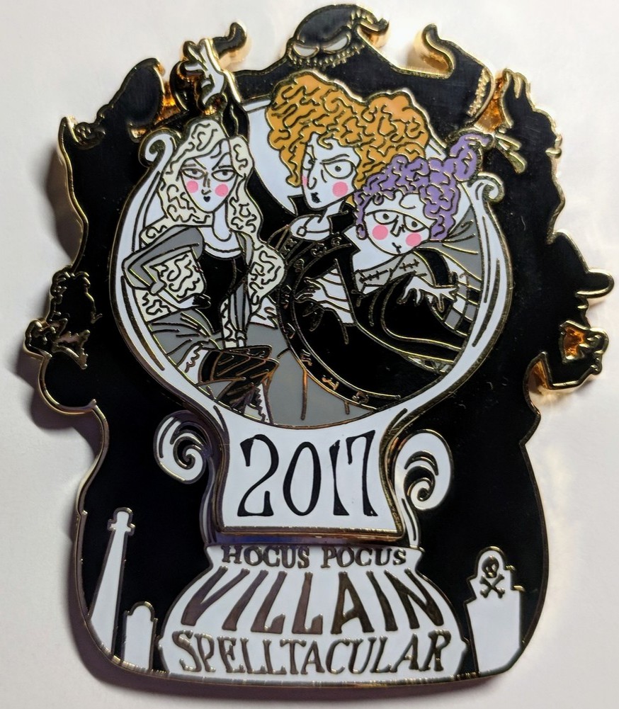 5937 - Hocus Pocus Villain Spelltacular Logo (Unreleased) - Mickey's ...