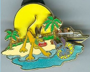 20984 - Playful Pluto With Tubing Stitch - Stitch's High Sea Adventure ...