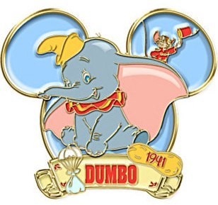 24545 - Dumbo - The Bradford Exchange - Magical Moments of Disney Pin ...