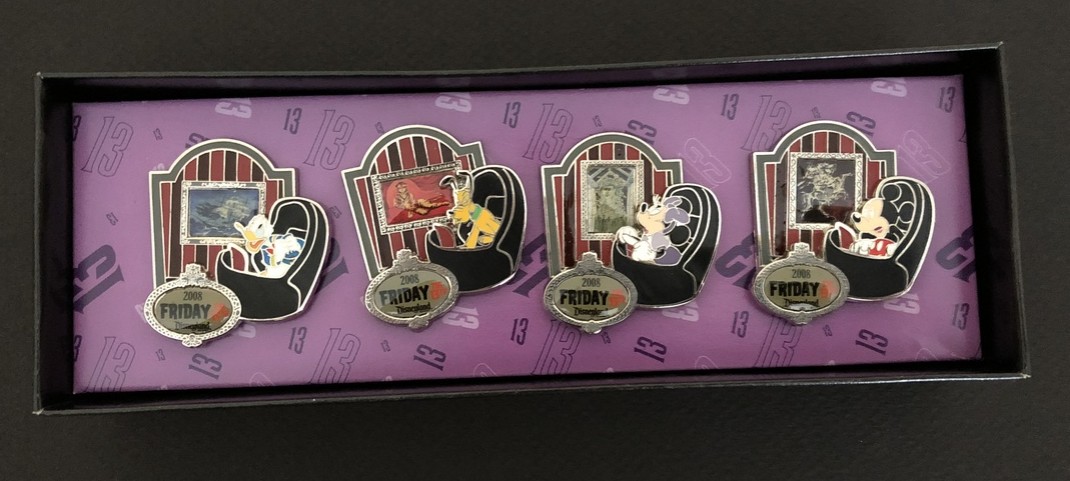 9898 - Mickey, Minnie, Donald and Pluto - Haunted Mansion Friday the ...