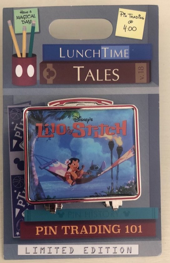 6197 - Lilo & Stitch - Lunch Time Tales - Walt Disney World Disney Pin