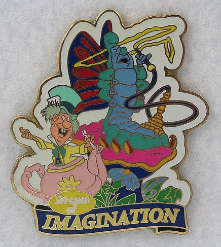 23397 - Dream of Imagination - Mad Hatter and Caterpillar Float - Walt ...