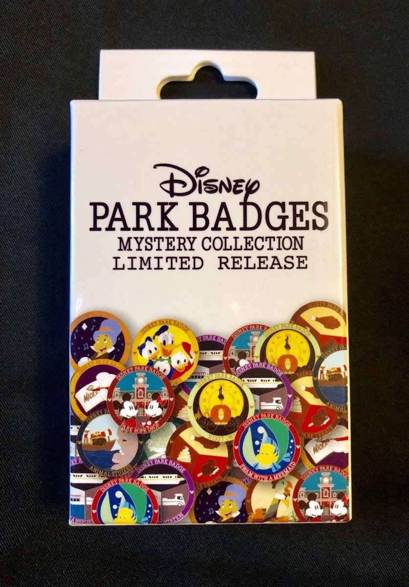 Disney Park Badges Mystery Collection Disney Trading Pin Series | Pin & Pop