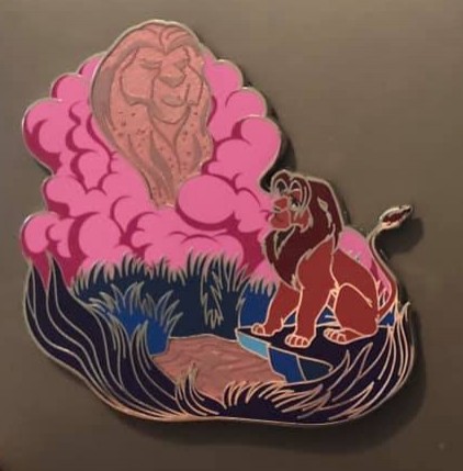 23406 - Simba and Mufasa ONLY - Version #2 - Pink - September 2018 Park ...