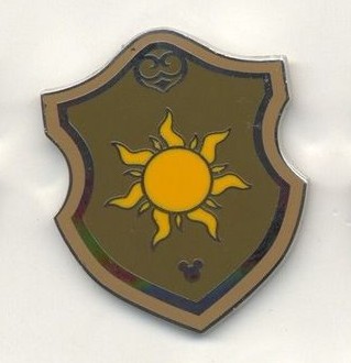 23575 - Rapunzel (Sun) - 2018 Hidden Mickey - Icon Crests / Shield ...