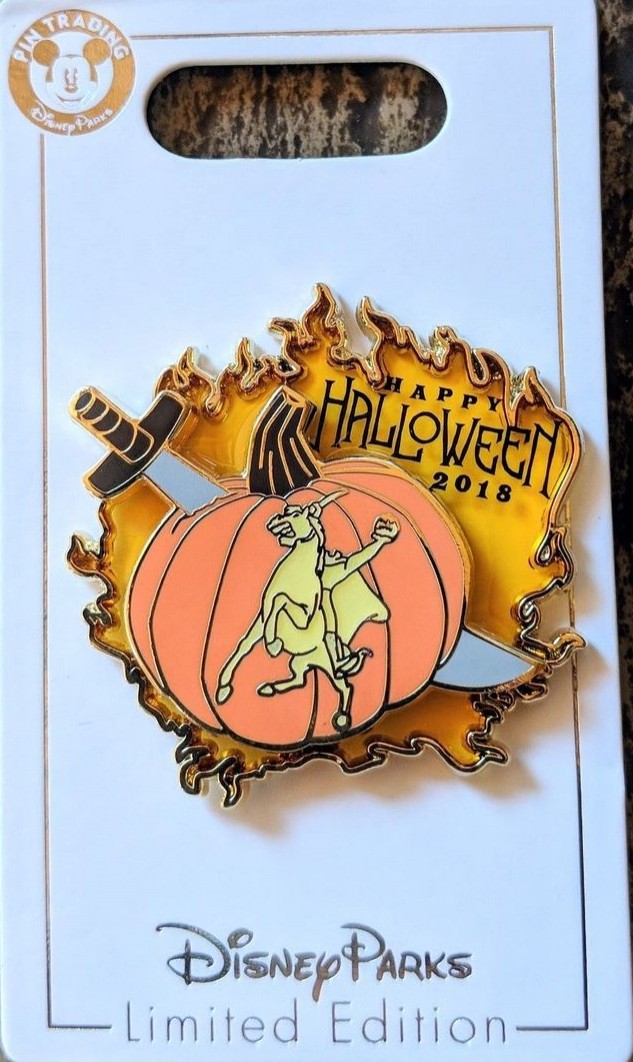 22694 - Headless Horseman - Halloween 2018 - Disneyland Resort Disney Pin