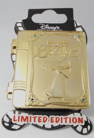 176 - Brave Hinged Book - Merida - Princess Pin Trading Event - Disney ...