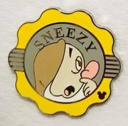 23537 - Sneezy - 2018 Hidden Mickey - Seven Dwarfs - Walt Disney World ...