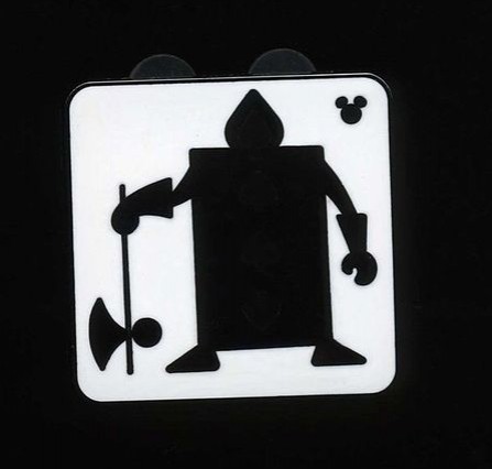 23540 - Three of Spades - 2018 Hidden Mickey - Alice in Wonderland ...