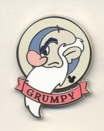 23588 - Grumpy - 2018 Hidden Mickey - Seven Dwarfs - Walt Disney World ...