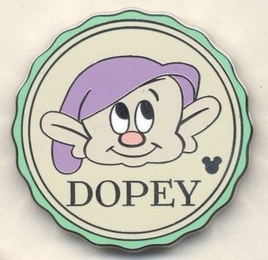 23587 - Dopey - 2018 Hidden Mickey - Seven Dwarfs - Walt Disney World ...