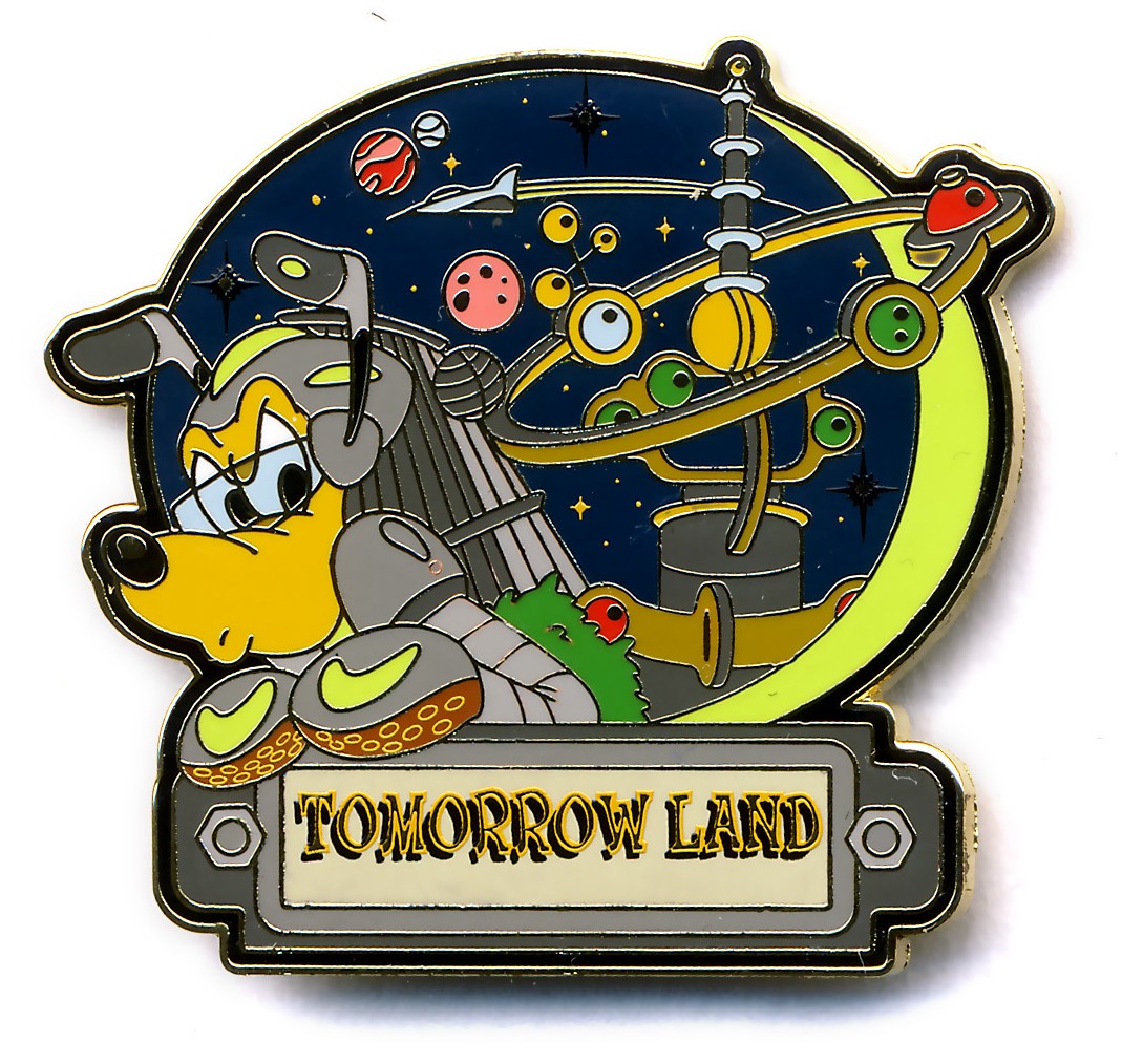 Tomorrowland - Pluto and Astro Orbiter - Lands of the Magic Kingdom Series | Pin & Pop